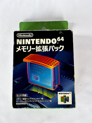 NUS-007 Nintendo 64 Memory Expansion Pak N64 W/BOX | eBay