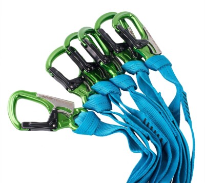 NOTCH SPEEDLINE ( ZIPLINE ) RIGGING WEB LANYARDS & ALUMINUM SNAPS - 6 ...