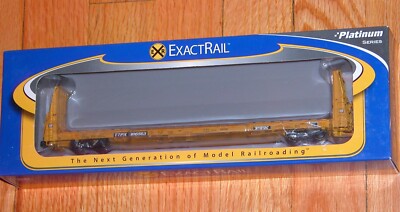 HO EXACTRAIL EP-81152-8 TRENTON WORKS 67'-11 BULKHEAD FLATCAR TTX TTPX # 806563 | eBay