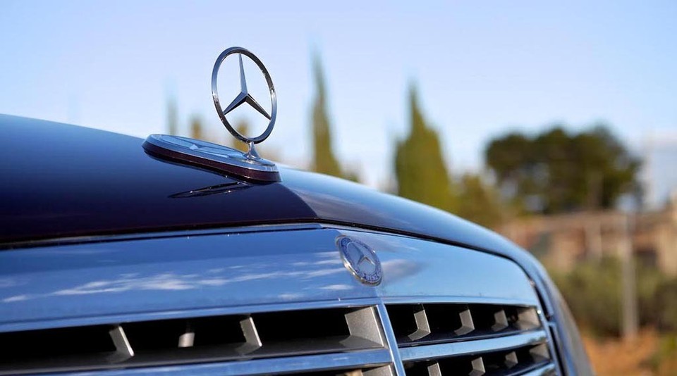 Mercedes Benz electric star emblem motorized remote control quality ...