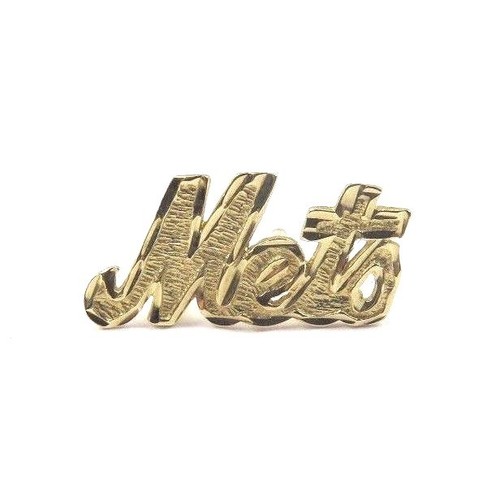 14k Yellow Gold New York Mets Mlb Baseball Tie Tack Pin | eBay