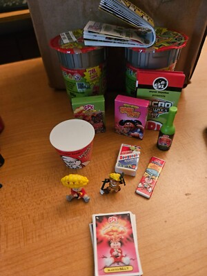 Garbage Pail Kids Micro Figures Lot 35 pieces Kentucky Fried Blasted ...