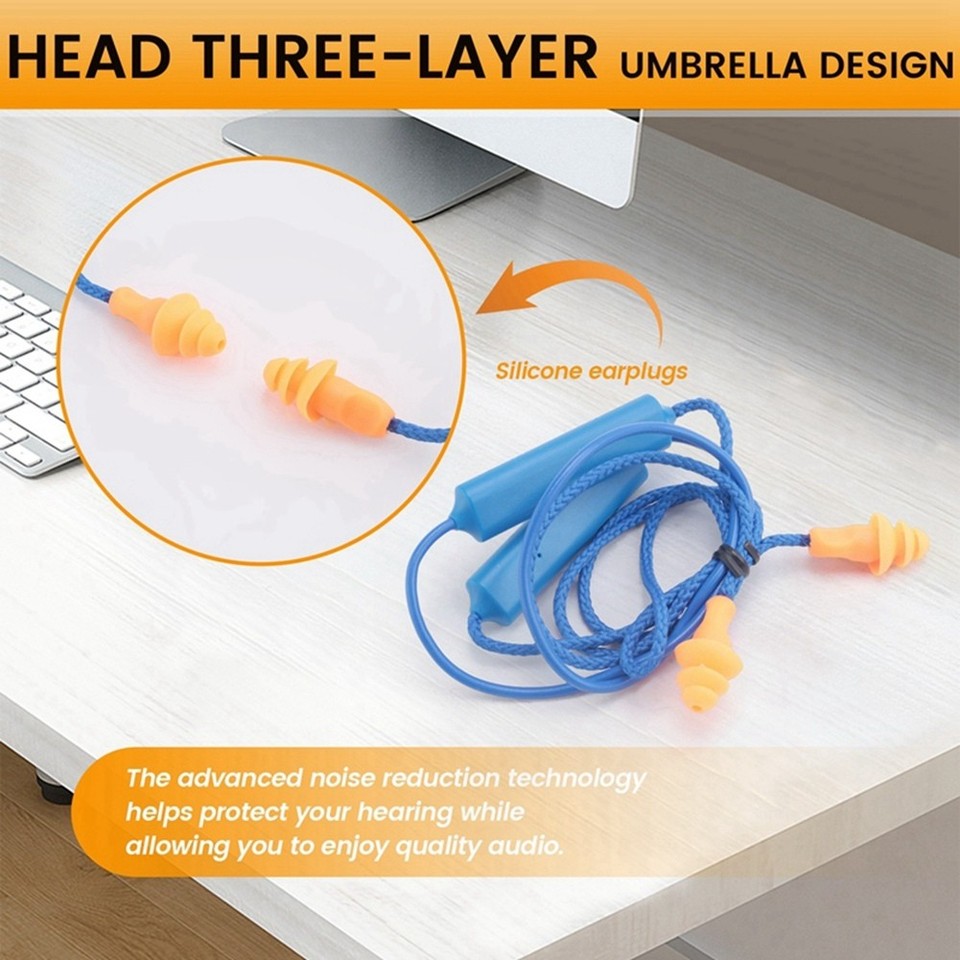 Earphone Bluetooth Ear Plugs for Work, Noise Suppression, Hearing 3970 ...