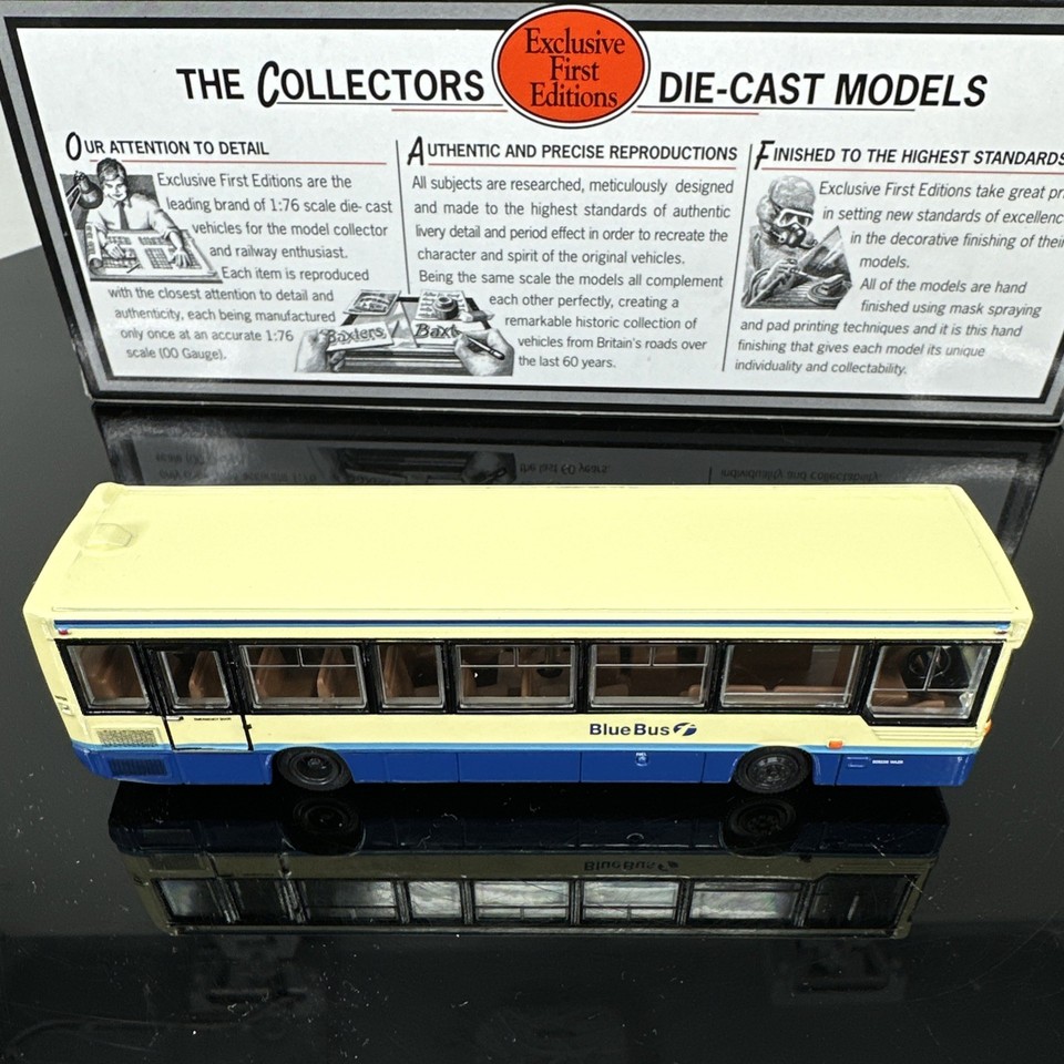 EFE 20623 Plaxton Pointer Dart First Blue Bus 1/76 James Paget Hospital ...