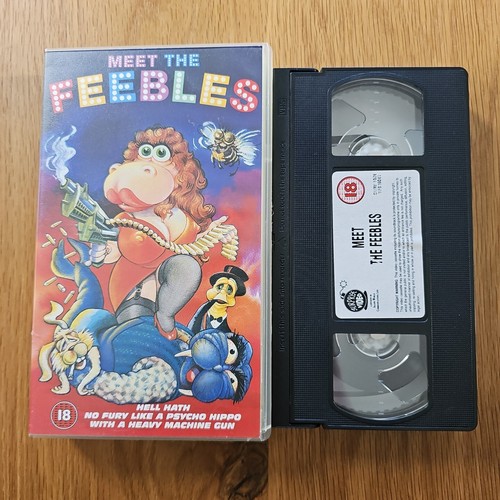Meet The Feebles 1989 VHS PAL Peter Jackson Movie RARE | eBay