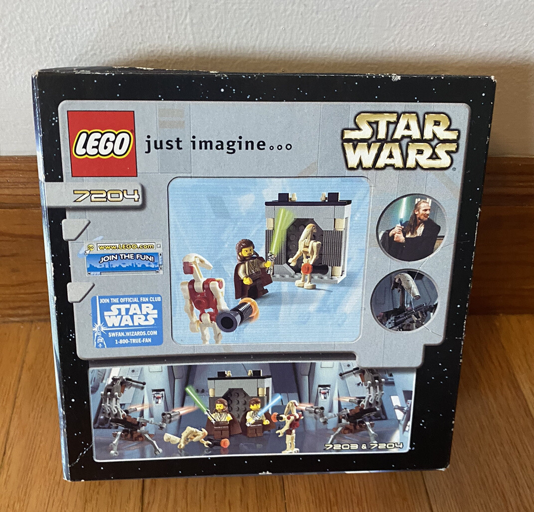 Star Wars LEGO 7204 Jedi Defense II 2002 New Unopened Factory Sealed ...