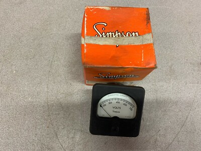 NEW IN BOX SIMPSON 0-750 AC AMPS METER 57 | eBay