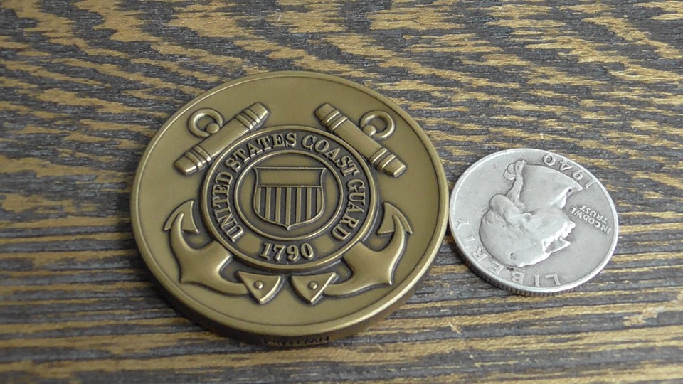USCG USCGC WHEC-378 Semper Paratus Coast Guard Challenge Coin #809S | eBay