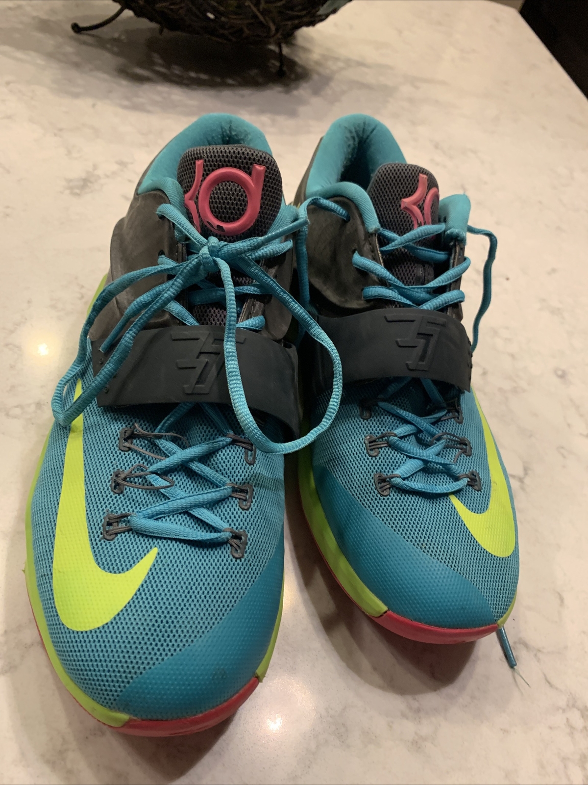 Nike Kevin Durant VII Low Size 10 Hyper Jade Carniv… - Gem