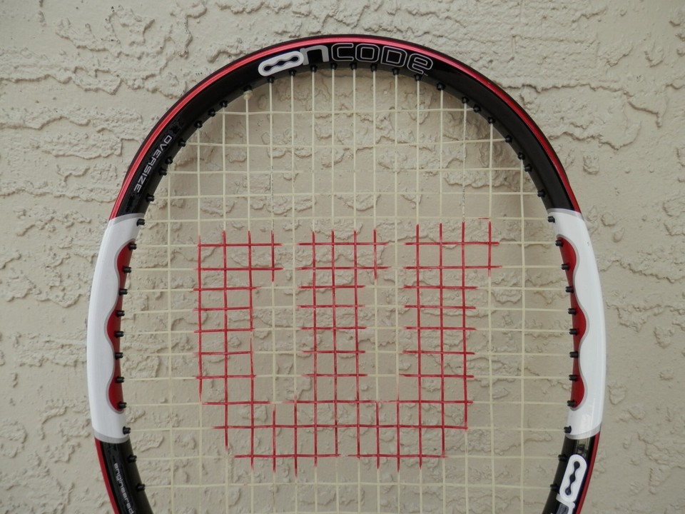 Wilson NCODE N5 Oversize Tennis Racquet 4 1/4" Grip free shipping | eBay