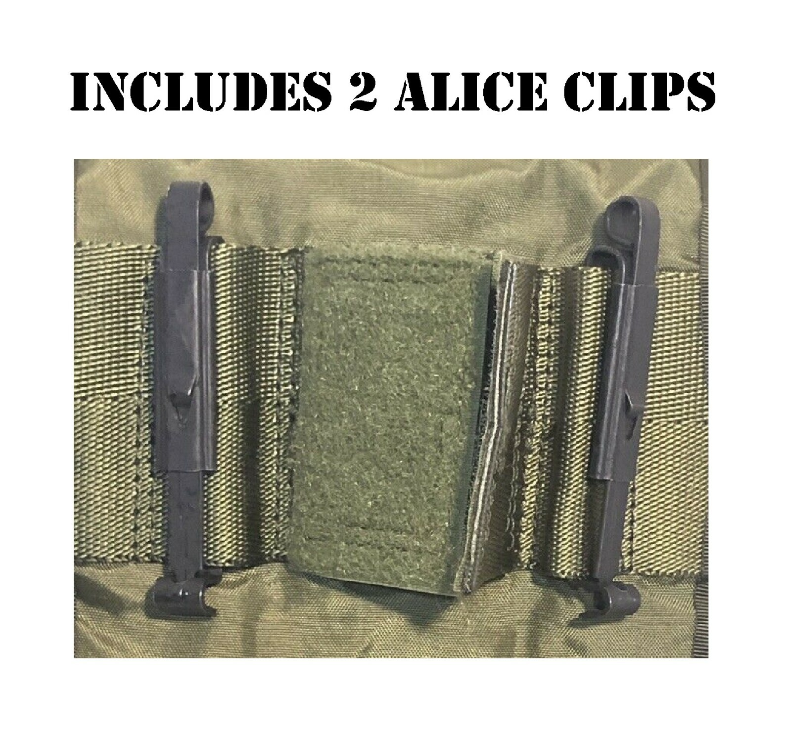 US MILITARY INDIVIDUAL FIRST AID KIT POUCH ONLY IFAK SNAP FLAP & ALICE ...