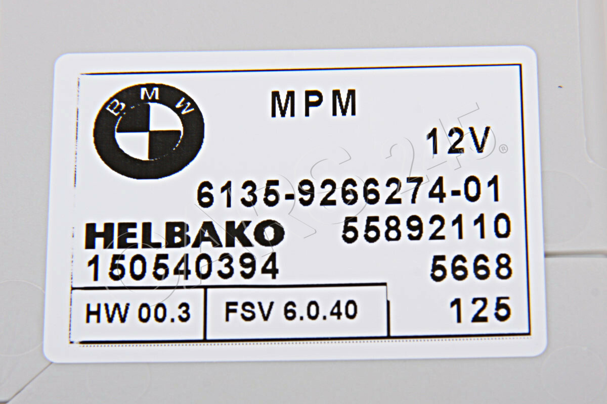 Genuine MPM Micro Power Module Control Unit Fits BMW 5 6 Series E60 E61 ...