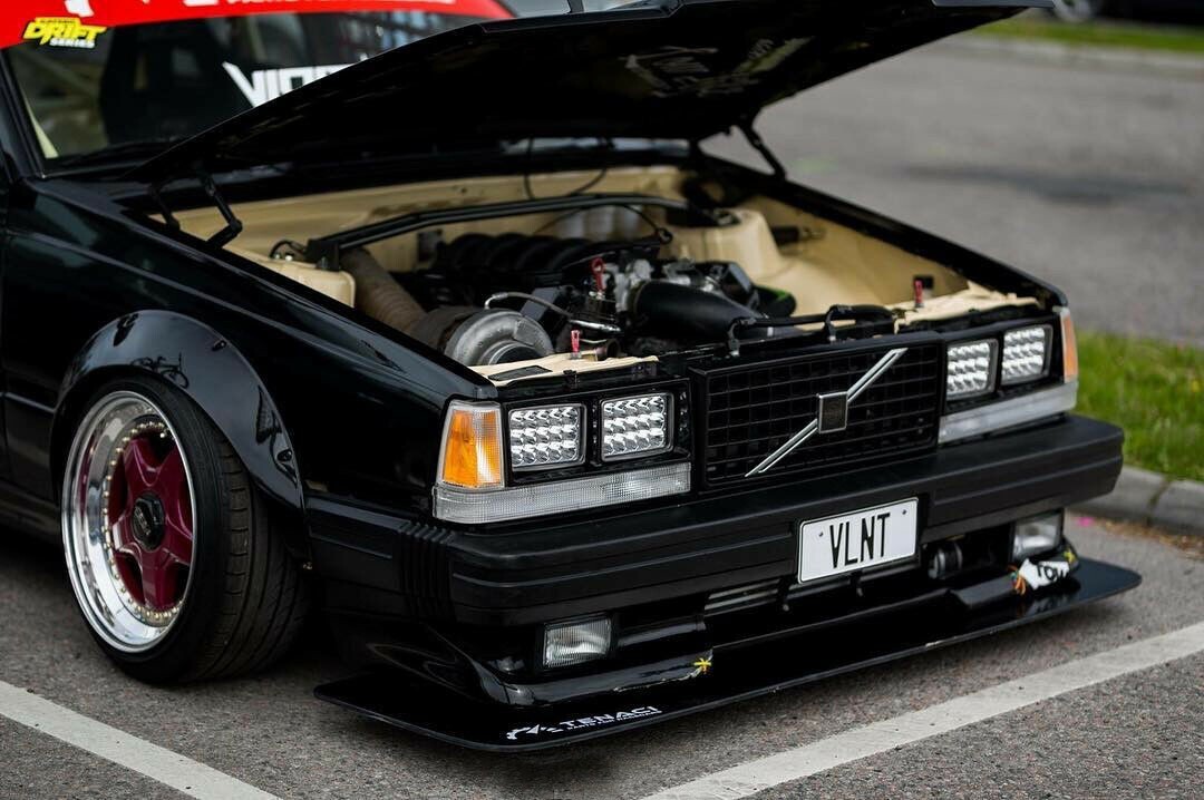 Fender Volvo 740 240 Wagon Wide Body Kit Fender Flares 3.5" 90mm 4pcs ...