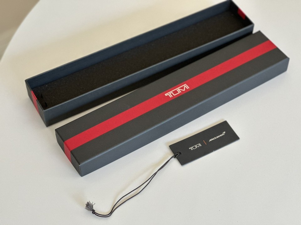 Authentic TUMI Gift Box Empty Mclaren 15.5”x3” | eBay