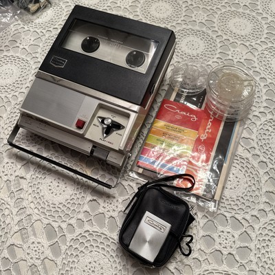 Vintage Craig Model 212 Portable Reel To Reel Tape Recorder Runs | eBay