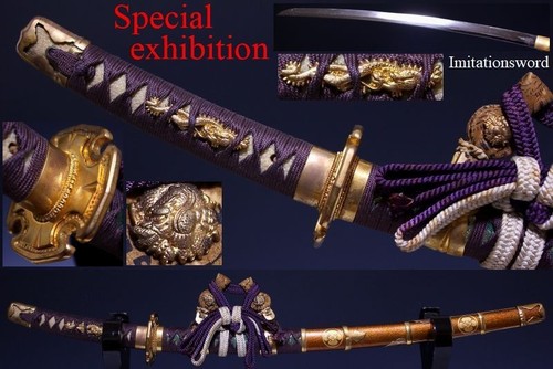 Japan Antique Child tachi sword Dragon koshirae katana yoroi samurai ...