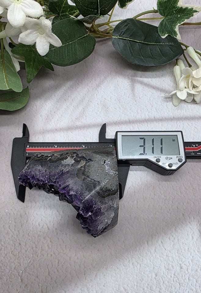 AAA Grade Natural Amethyst Geode Cluster, Polished Sides, Uruguay Deep ...