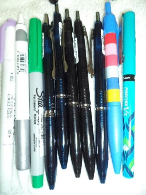 Zebra® Sarasa Porous Pen Fine Ink / needle .8mm Point Marker ASSORTED ...
