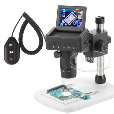 100X 200X 220X Digital Microscope 2.4" LCD 1080P HDMI 720P HD USB AV TV ...