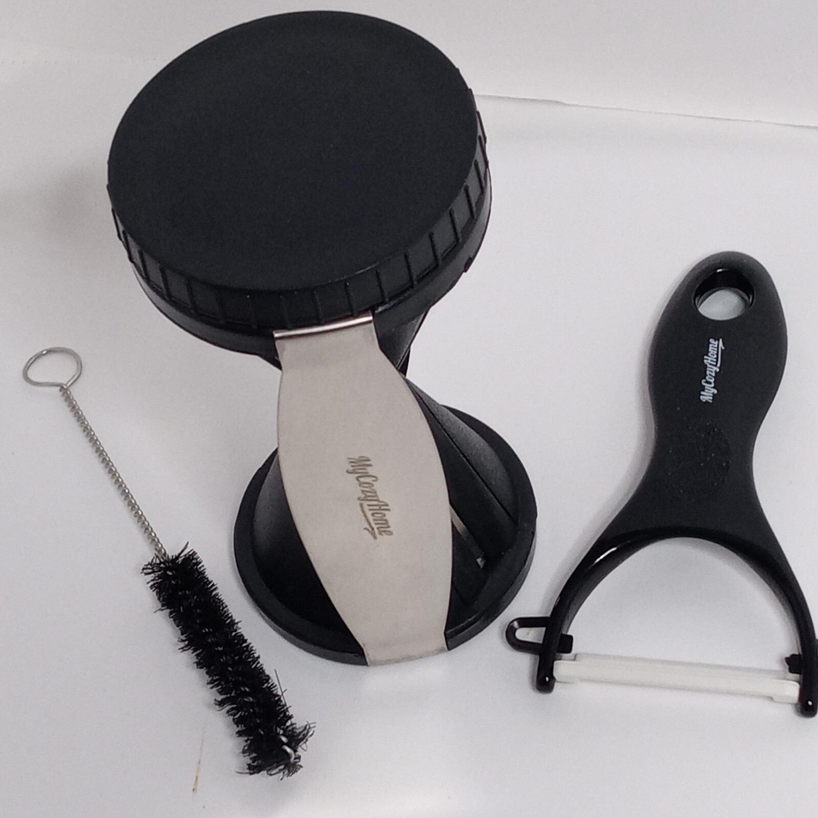 Gormet Master Spiral Slicer - Ceramic Peeler, Storage Pouch and ...