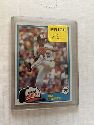 1981 Jim Palmer Baltimore Orioles Topps Baseball Card #210 | eBay