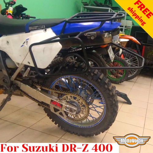 For Suzuki DRZ 400 SM Rack luggage system DRZ 400S Pannier rack ...