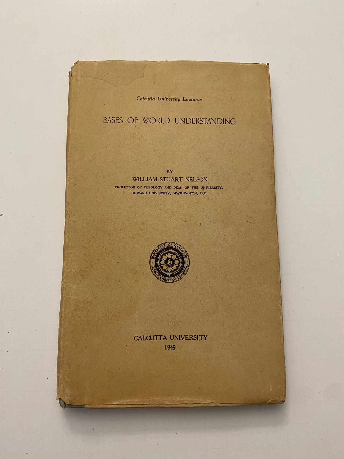 OAE) Bases of World Understanding William Stuart Nelson 1949 Howard University | eBay