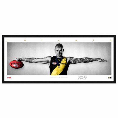 DUSTIN MARTIN RICHMOND SIGNED FRAMED SIGNATURE SERIES WINGS PRINT | eBay