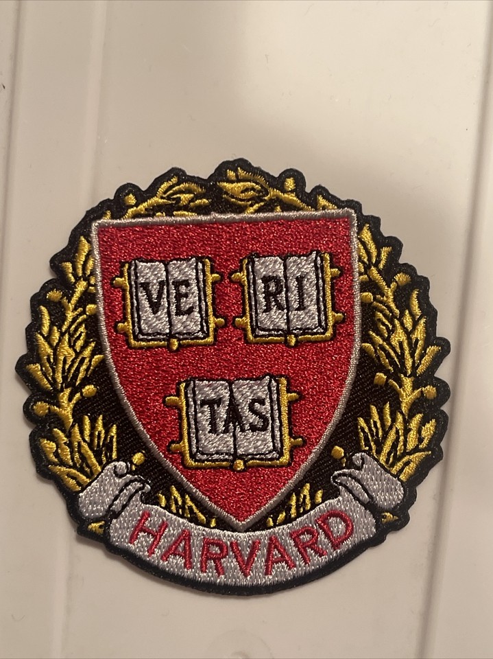 Harvard University Vintage Embroidered Iron On Patch App 3” | eBay