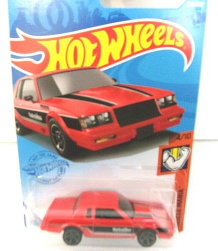 Mattel Hot Wheels Cars Toy Red 1987 Buick Regal GNX Muscle Mania Series ...