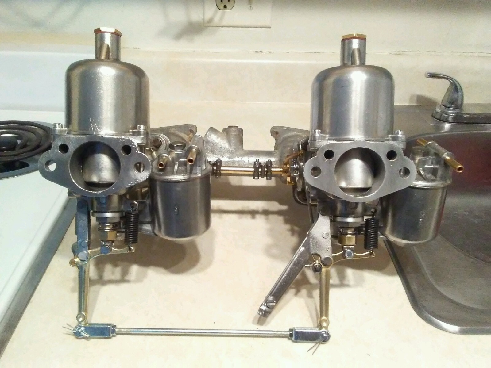 Triumph TR3 TR4 SUH6 AUC 6040 (AC) Dual Carbs Restored/Remanufactured ...