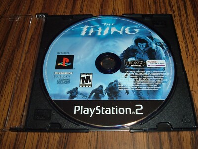 The Thing PS2 Sony PlayStation 2 2002 Survival Horror John Carpenter ...