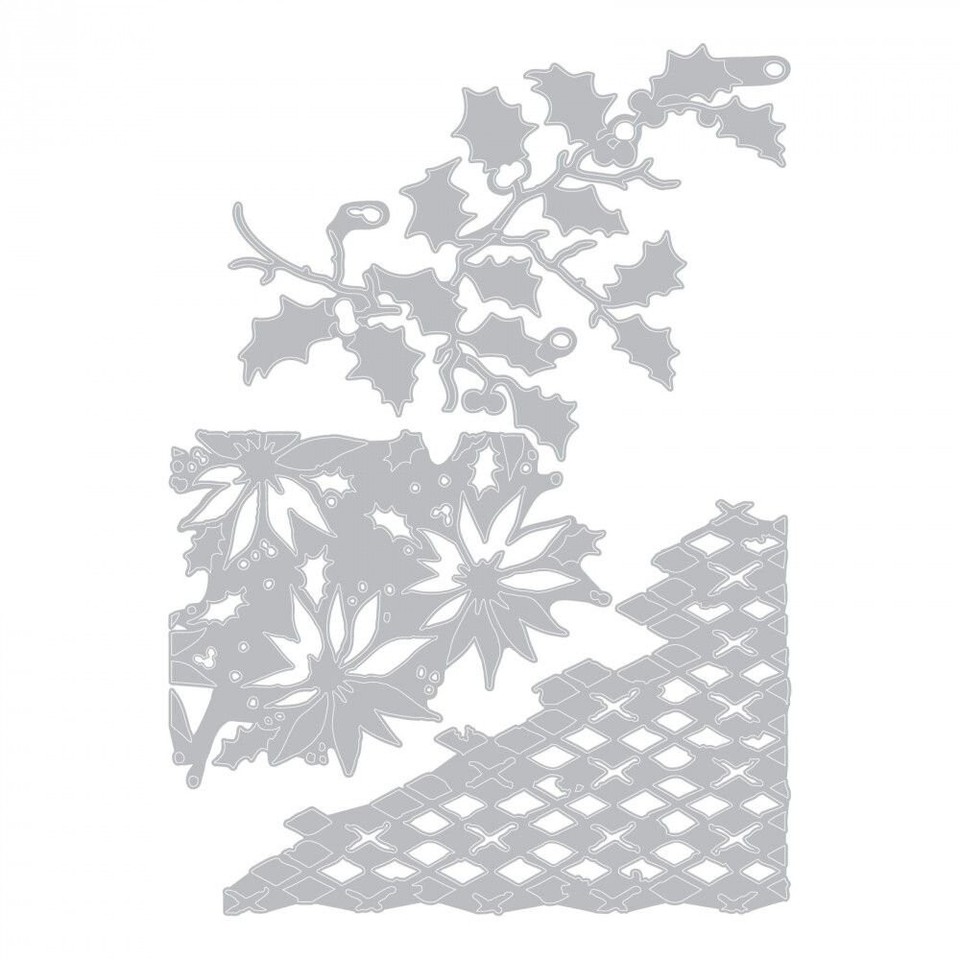 Mixed Media Christmas Sizzix Thinlits Thin Metal Die Set by Tim Holtz 661602 NEW | eBay