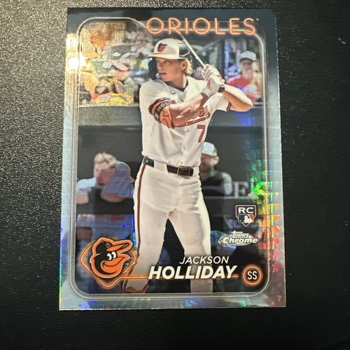 2024 Topps Chrome - Prism Refractor #88 Jackson Holliday (RC) | eBay