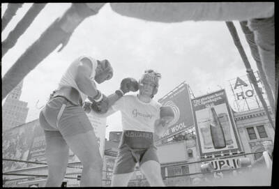 Jerry Quarry And Charlie Harris Sparring For Match 1969 OLD BOXING ...