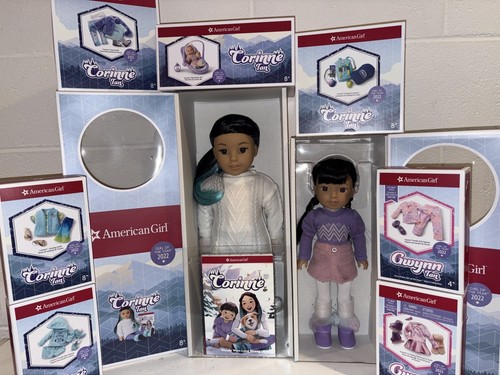 American Girl Corinne Tan Doll Collection Gwynn Blix Outfits NEW in ...