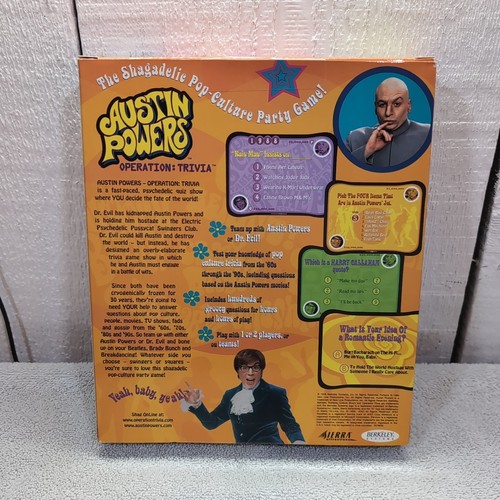 Austin Powers Operation Trivia 1999 Sierra Big Box Windows PC Mac | eBay