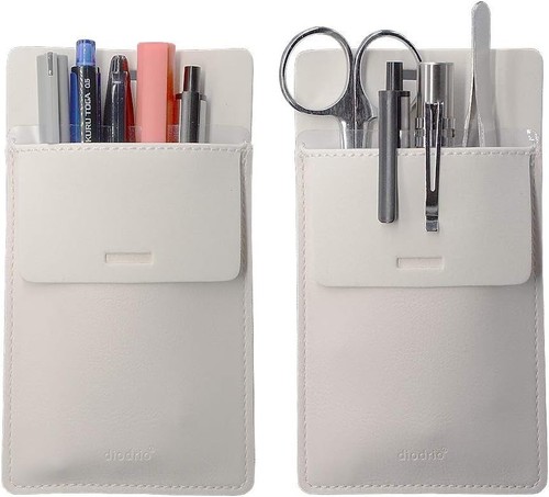 Pocket Protector, Leather Pen Pouch Holder Organizer, Thick PU Leather ...