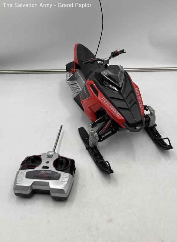 Polaris Rush Red Black Remote-Controlled Snowmobile Interactive Toy | eBay