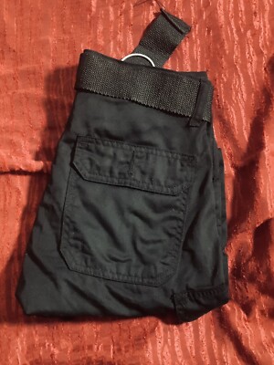 Jeanetix Men's Black Belted Cargo Shorts, Size 30 | eBay