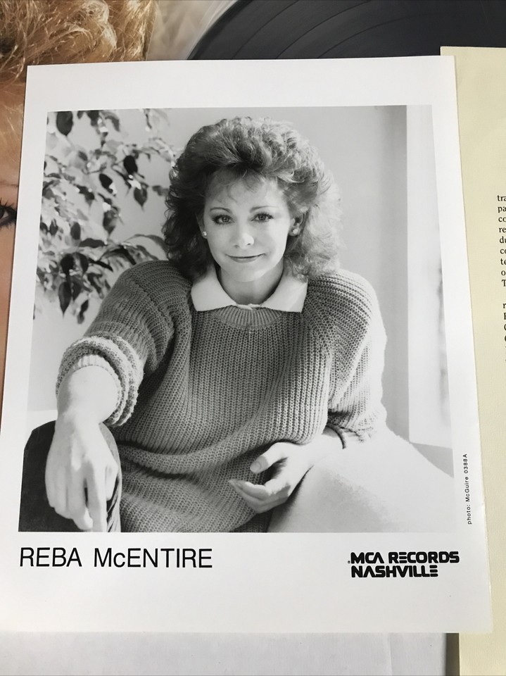 Reba Mcentire - Reba (Vinyl LP, 1988, MCA-42134, promo w/photo & bio ...