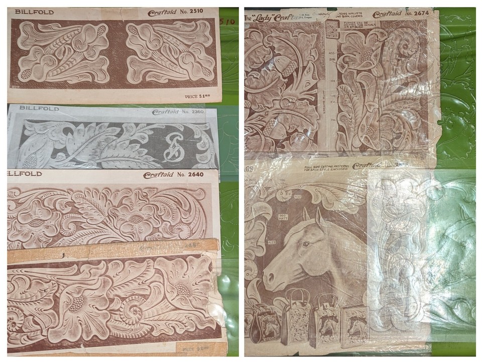 51 Craftool Craftaid / Craftaids patterns hard to find from 1950's to ...