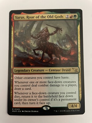 x1 Yarus, Roar of the Old Gods MKM MTG 245 RARE Pack Fresh | eBay