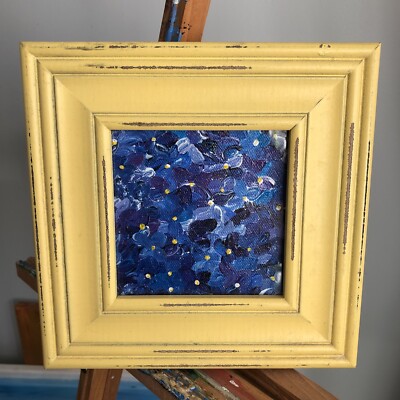 Violets Original Art By pj | eBay