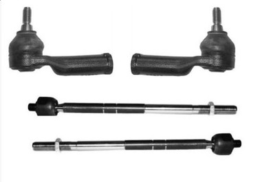 FOR FORD FIESTA MK7 08-13 FRONT INNER AND OUTER STEERING TRACK ROD AND ...