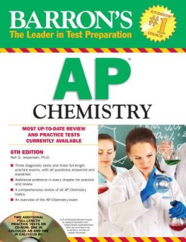 Barrons AP Chemistry with CD-ROM, 6th Edition (Barrons AP Chemistry ...