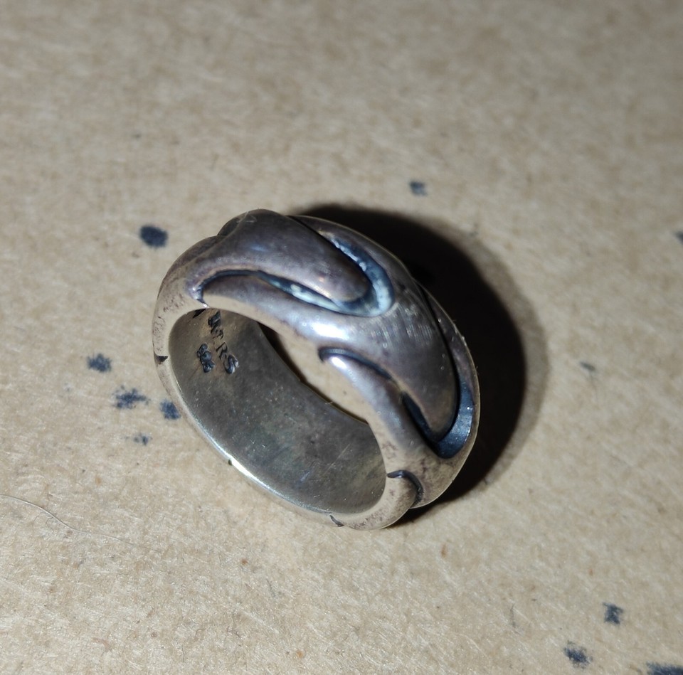 Japanese Vintage Silver 925 Ring M•A•R•S | eBay