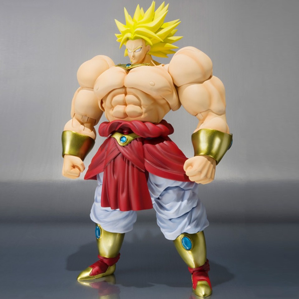 BANDAI S.H.Figuarts DRAGON BALL Z Super Saiyan BROLY Action Figure ...