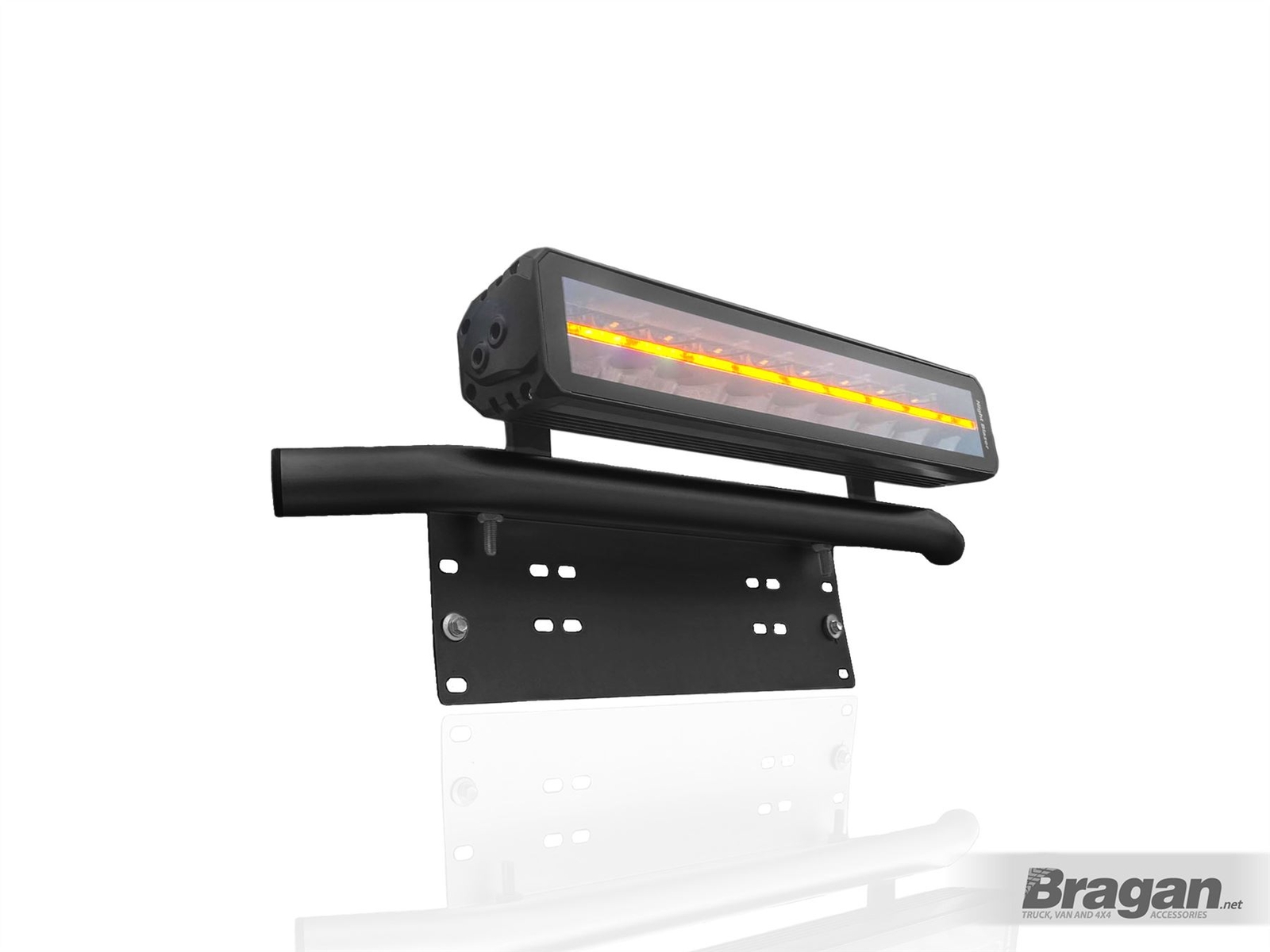 Number Plate Bar + 17" Night Blazer LED Light Bar To Fit Kia Carens ...