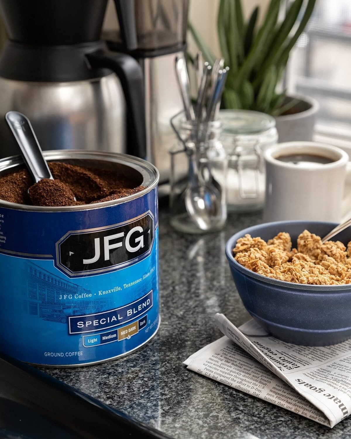 JFG Special Blend Ground Coffee 30.6 Oz. CanisterMed Dark | eBay